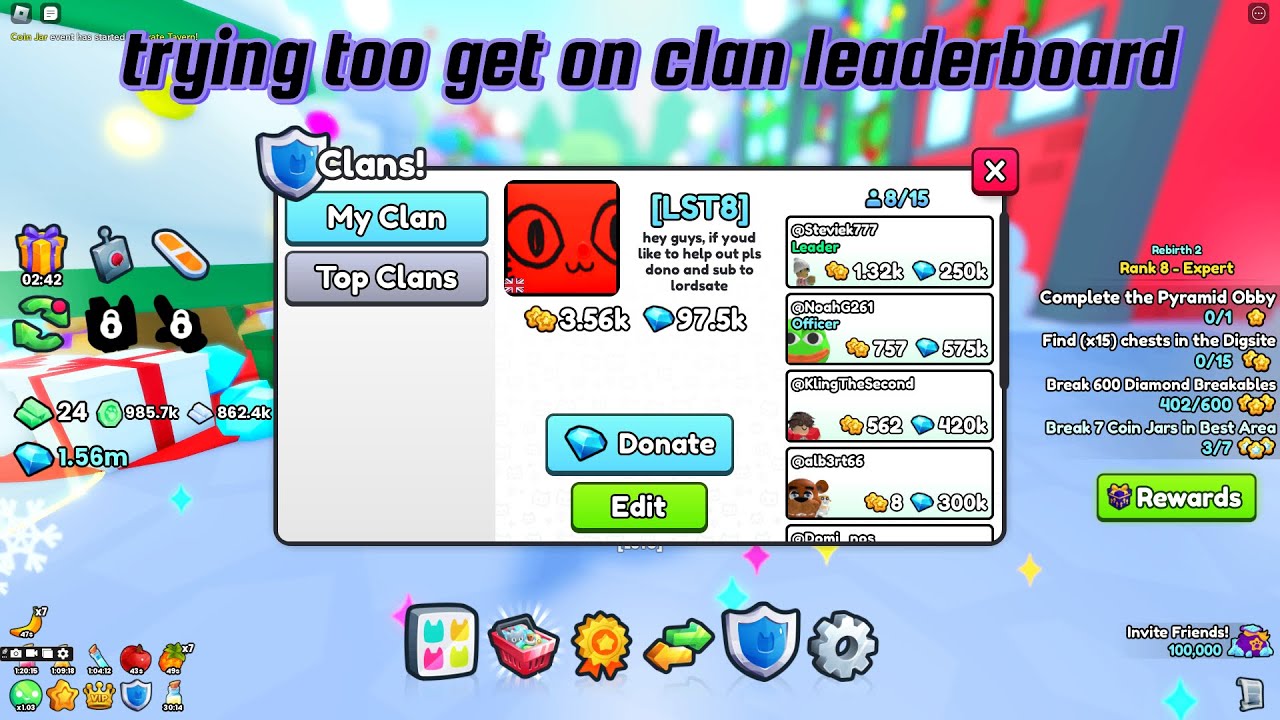 🔴 PET SIMULATOR 99 CLAN WAR AND GIVING HUGE AWAY|GIVERWAY - YouTube