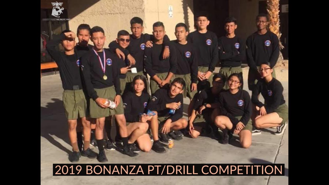 2019 DPHS MCJROTC Bonanza PT / Drill Meet Competition - YouTube