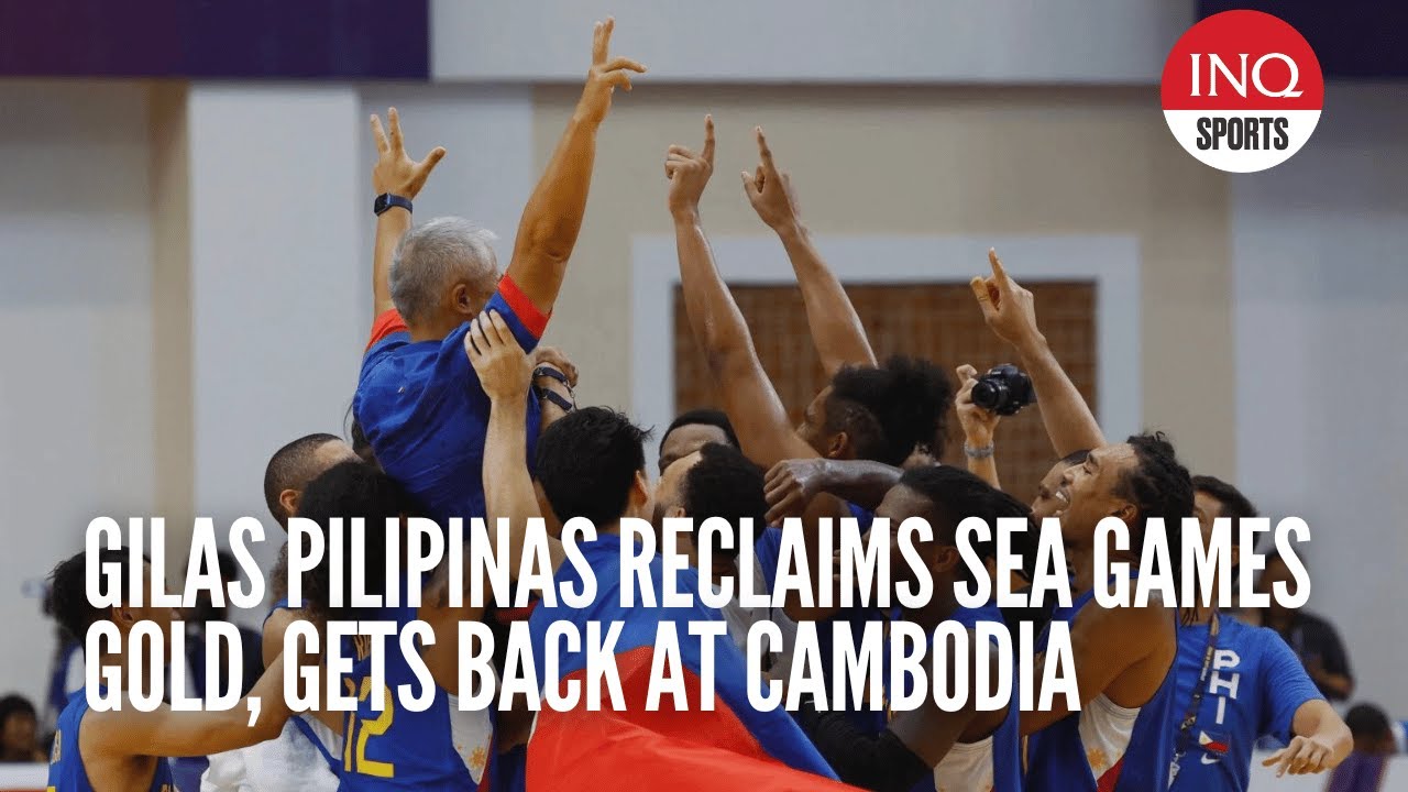 Gilas Pilipinas reclaims SEA Games gold, gets back at Cambodia - YouTube
