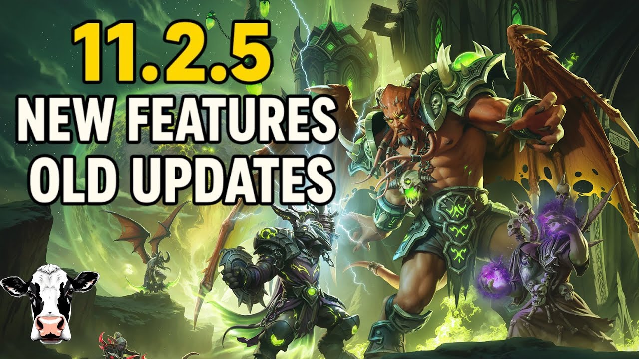 WoW 11.2.5 patch | new features, old updates - YouTube