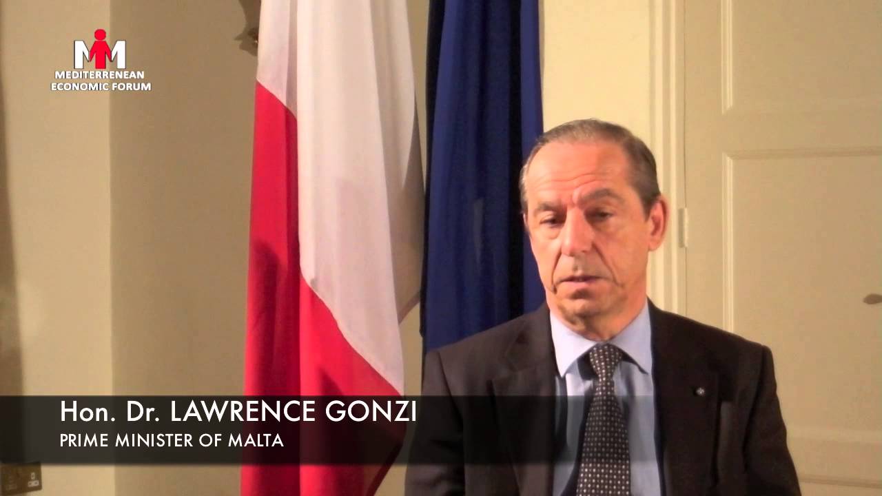 Interview to Hon Dr LAWRENCE GONZI - MIM Mediterranean Economic Forum ...
