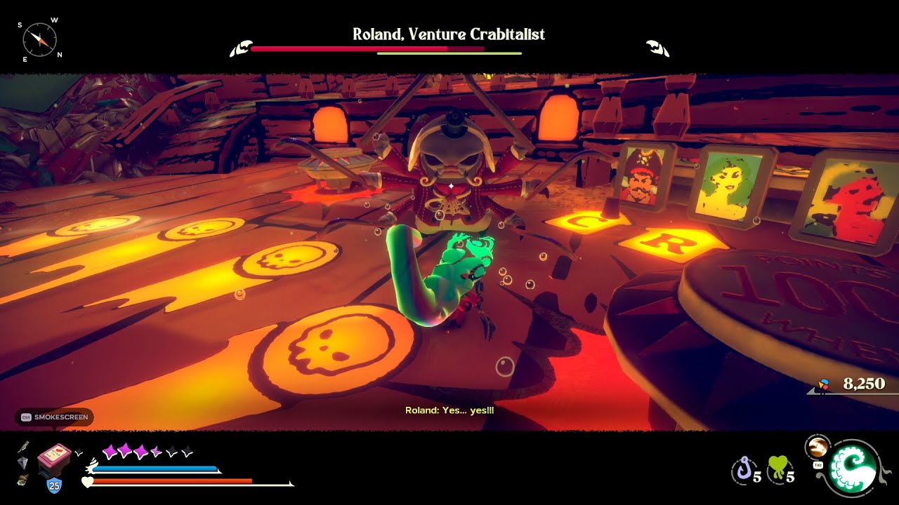 Another Crab's Treasure - Roland Venture Crabitalist Boss Fight [ No ...