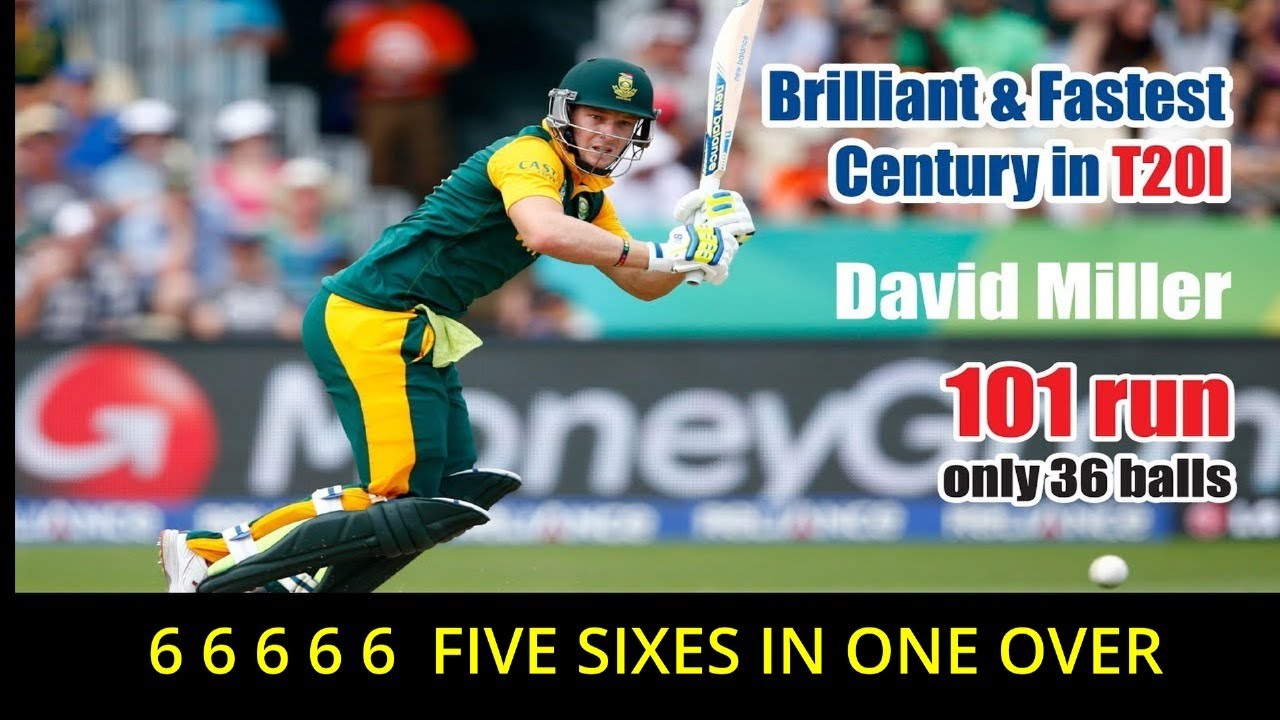 David Miller's Fastest Century Reaction | 35-Ball T20I Masterclass vs ...