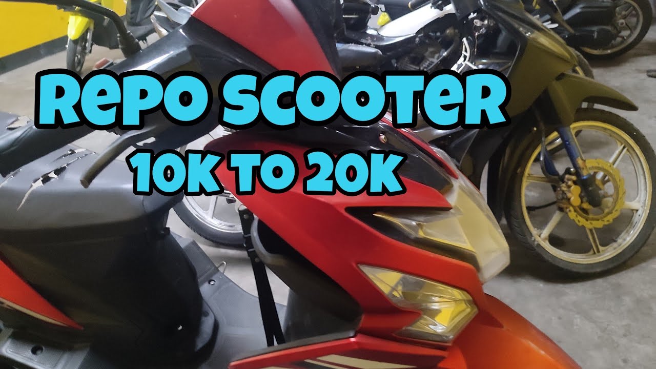 REPO UPDATE 10K TO 20k scooter - YouTube