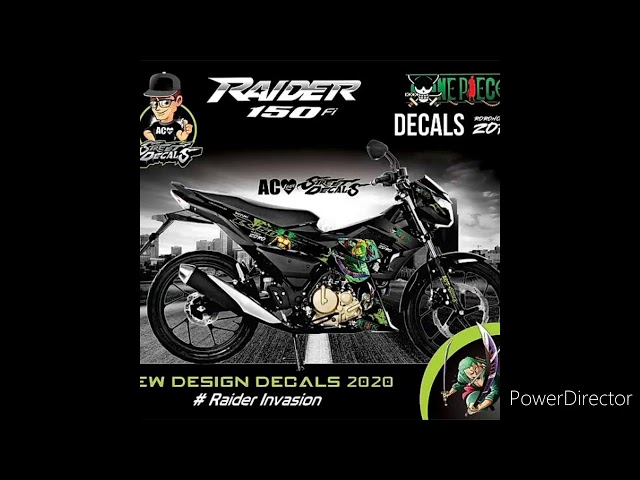 Sticker Design For Motorcycle Raider 150