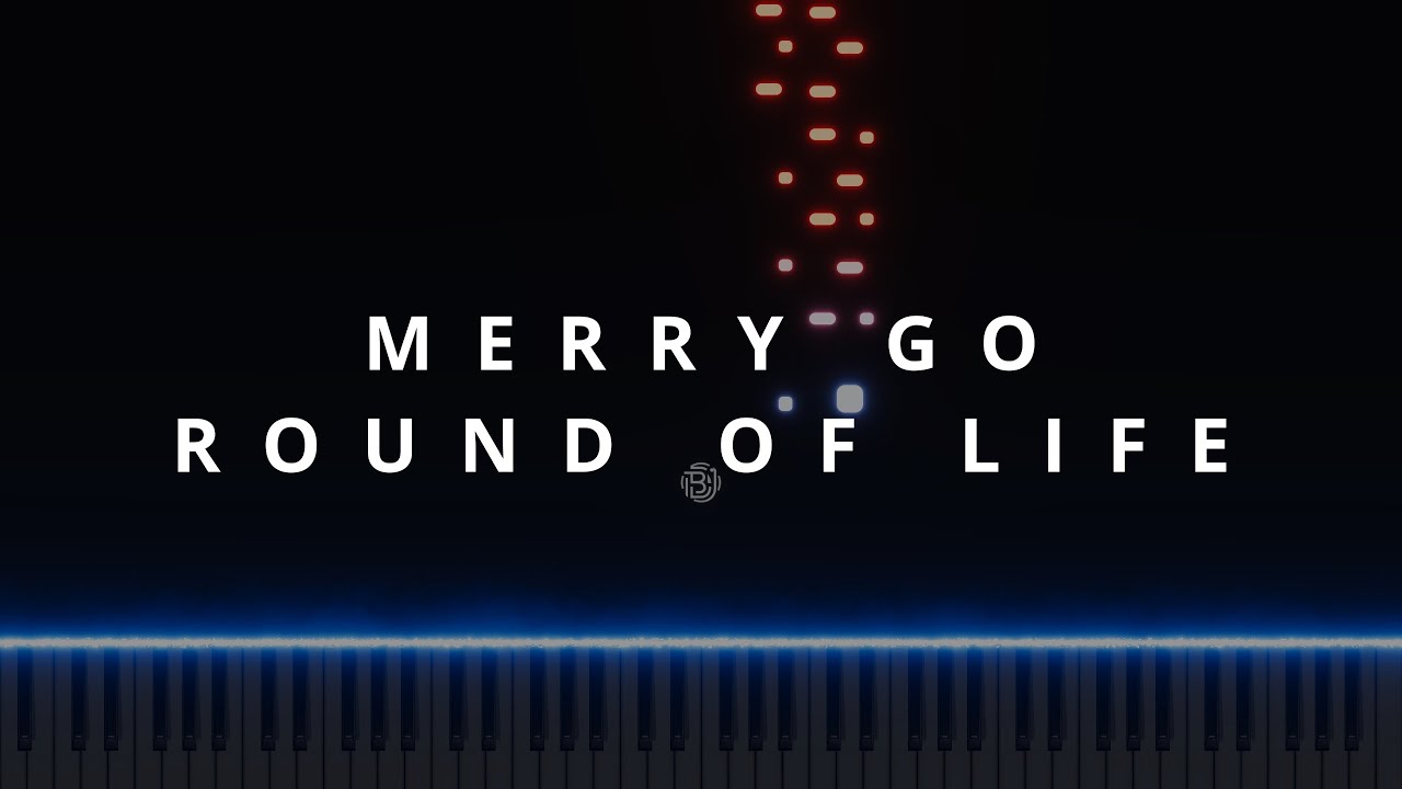 HOWL'S MOVING CASTLE - MERRY GO ROUND OF LIFE - PIANO COVER [Hi-Res ...