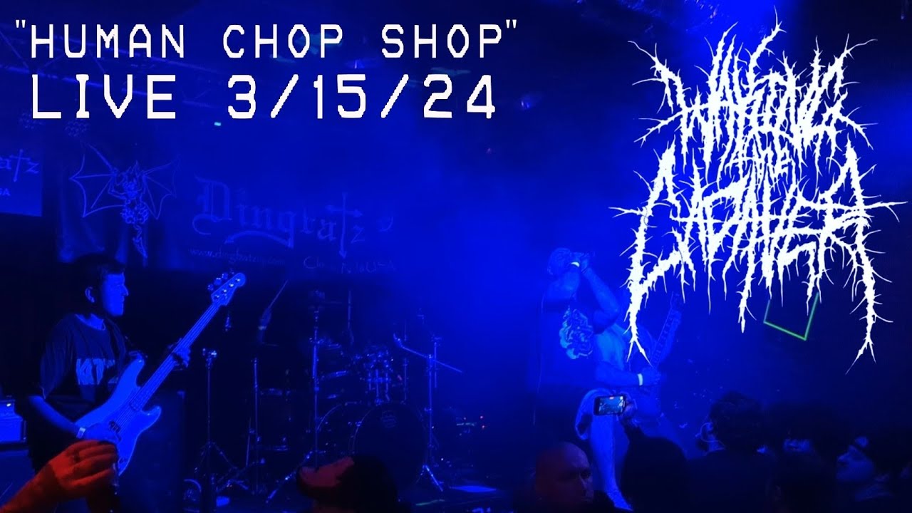 Waking The Cadaver - "Human Chop Shop" Live 3/15/24 - YouTube