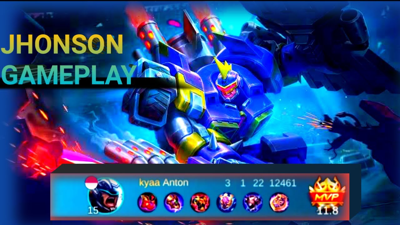 JHONSON GAMEPLAY 4#MLBB - YouTube