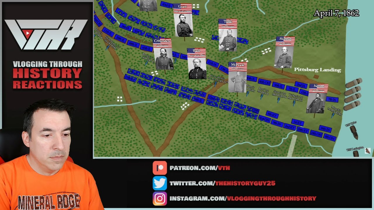 The Battle of Shiloh (4) - Civil War Historian Reaction - YouTube