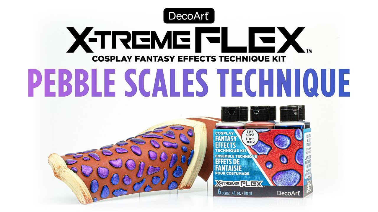 DecoArt® X-treme Flex Cosplay Fantasy Effects Technique Kit Pebble ...
