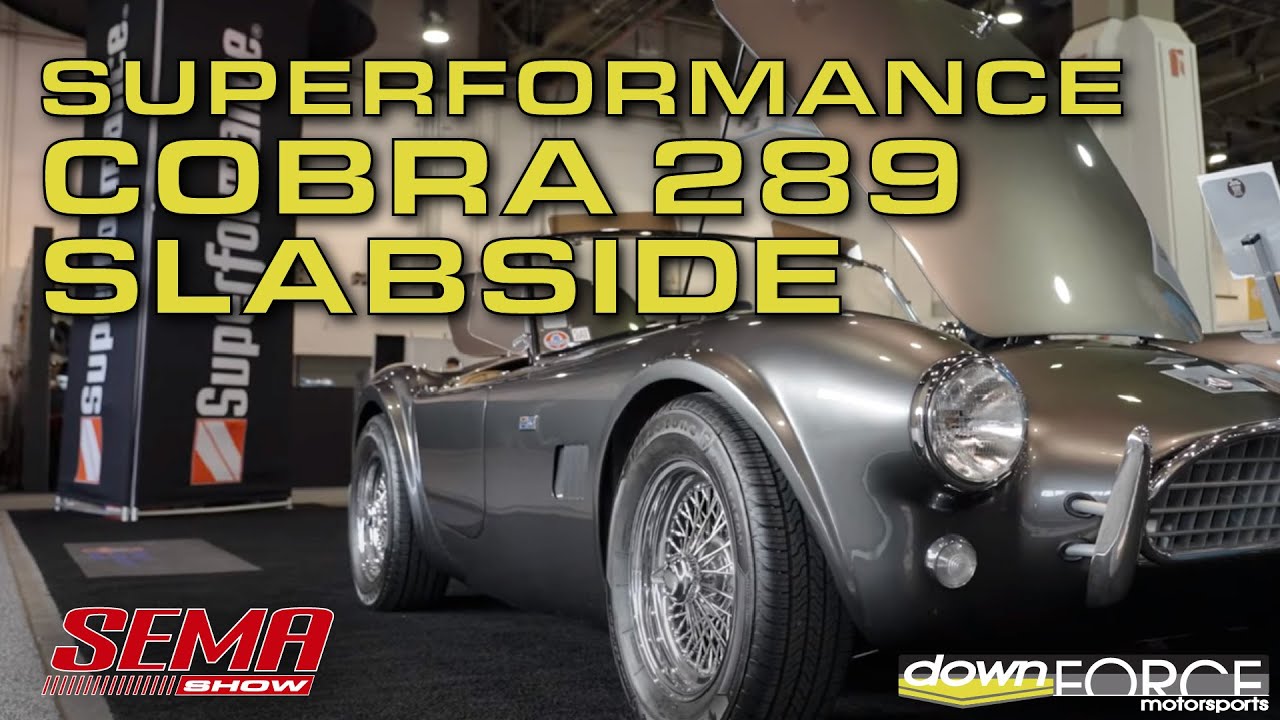 Superformance Slab Side 289 Cobra at The SEMA Show | Downforce ...
