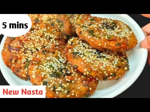 5 Mins Tasty Nasta Recipe | Simple Easy Breakfast Ideas - YouTube