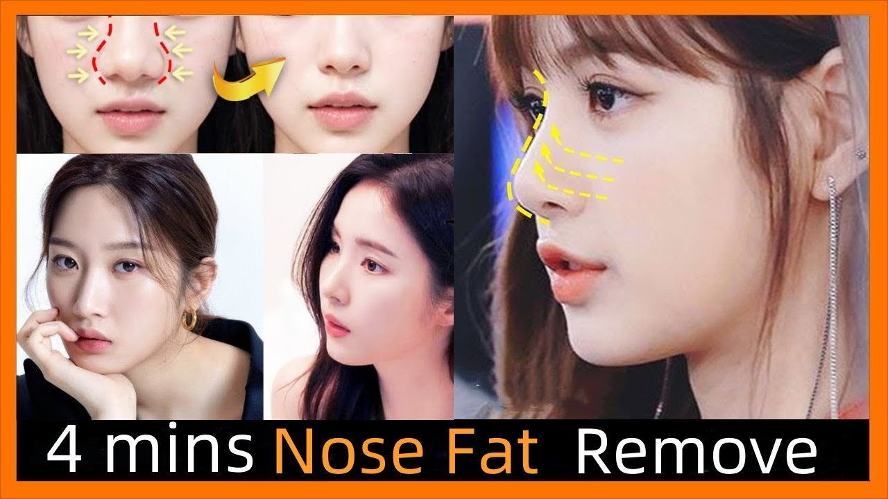 2 Mins Nose Massages to Reduce Nose Fat, Slim Down Nose, Reshape your ...