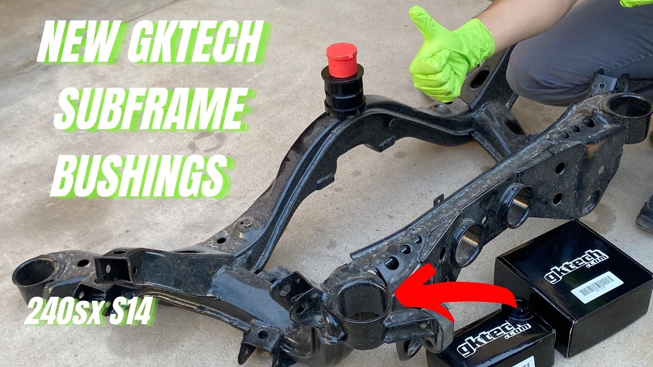 Nissan 240sx - Subframe Bushings | Pt. 4 - YouTube