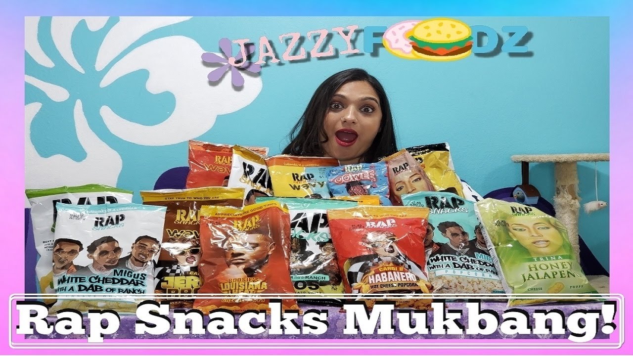 Rap Snacks Mukbang, the best to the worst ranked! - YouTube