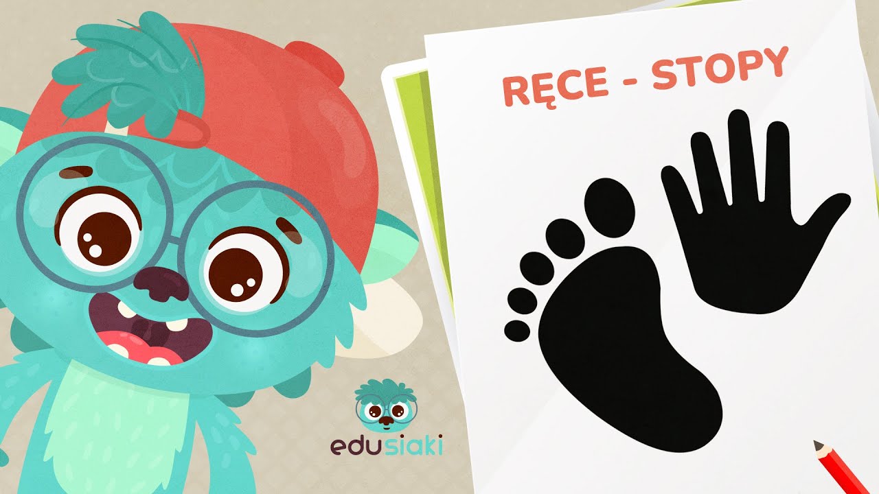 Zabawa Dla Dzieci: Ręce - Stopy | Gry i Zabawy Dla Dzieci | #edusiaki ...