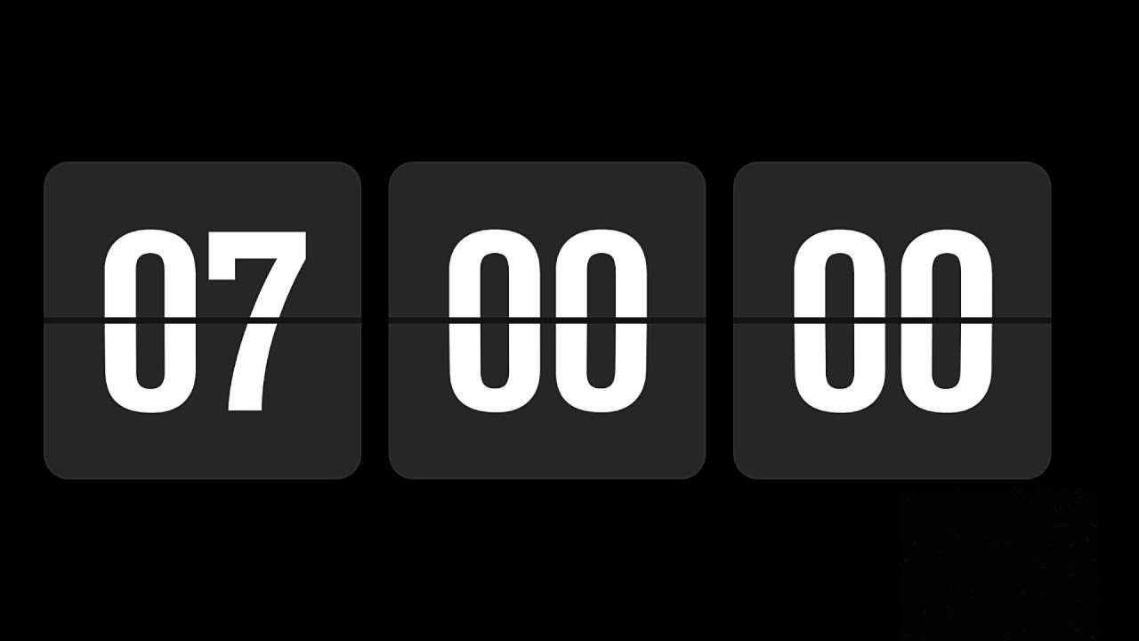 7 hour timer - 420 minutes - YouTube