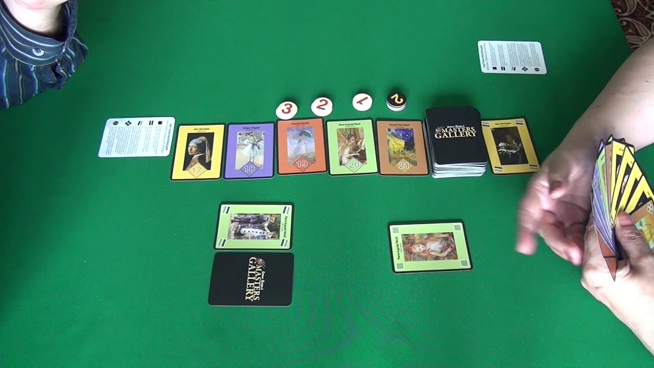 Частная коллекция - играем в настольную игру. Masters Gallery board ...