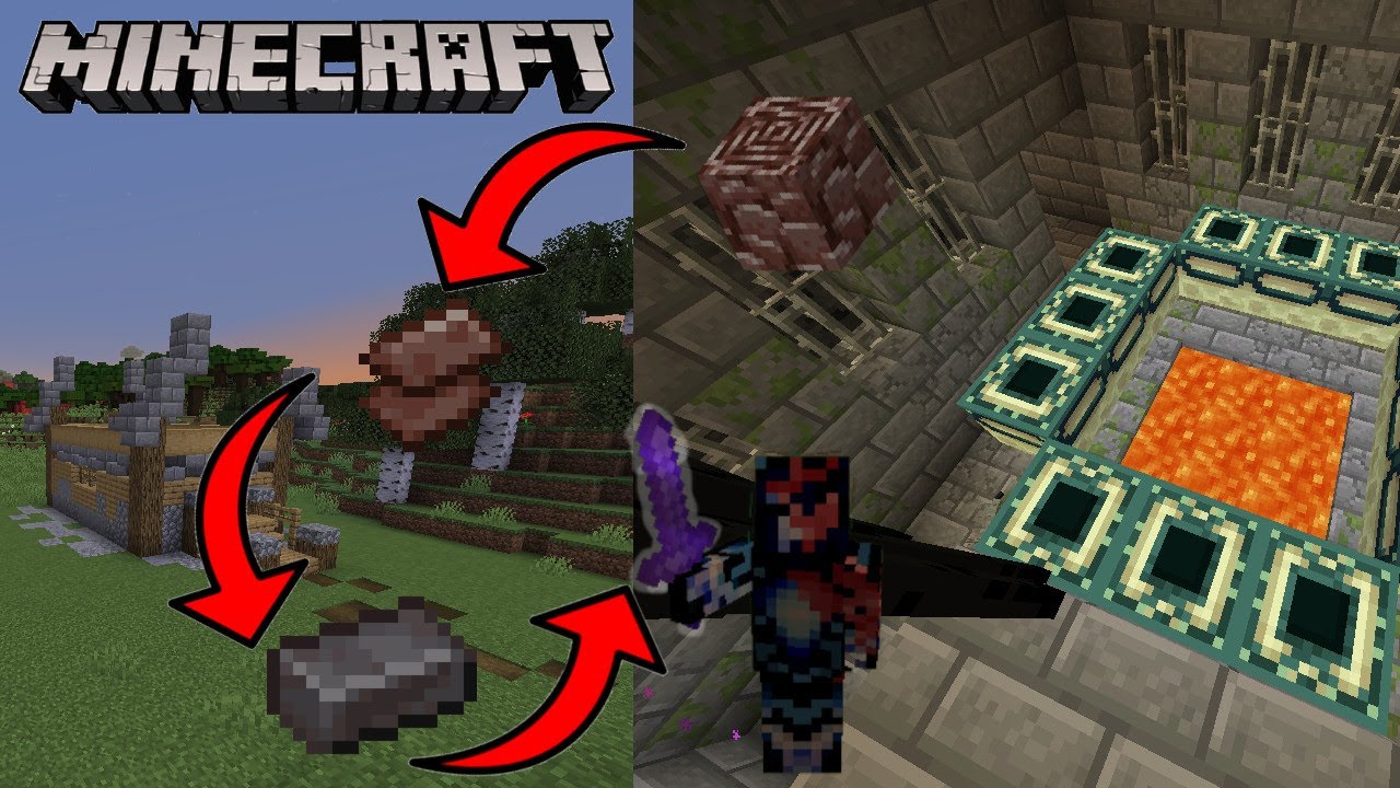 Minecraft S1 P3: Netherite, a new home, and the end...? - YouTube