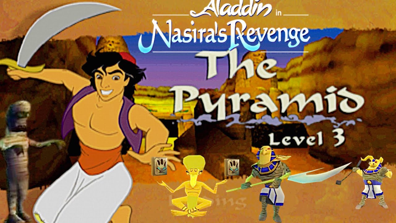 Disney's Aladdin in Nasira's Revenge-(Level 3 The Pyramid)-Walkthrough ...