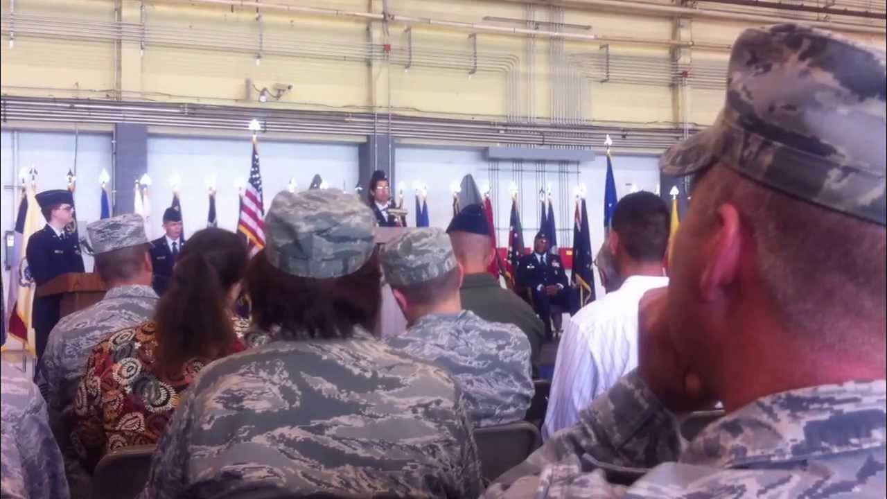 Stella's Change of Command Speech - YouTube