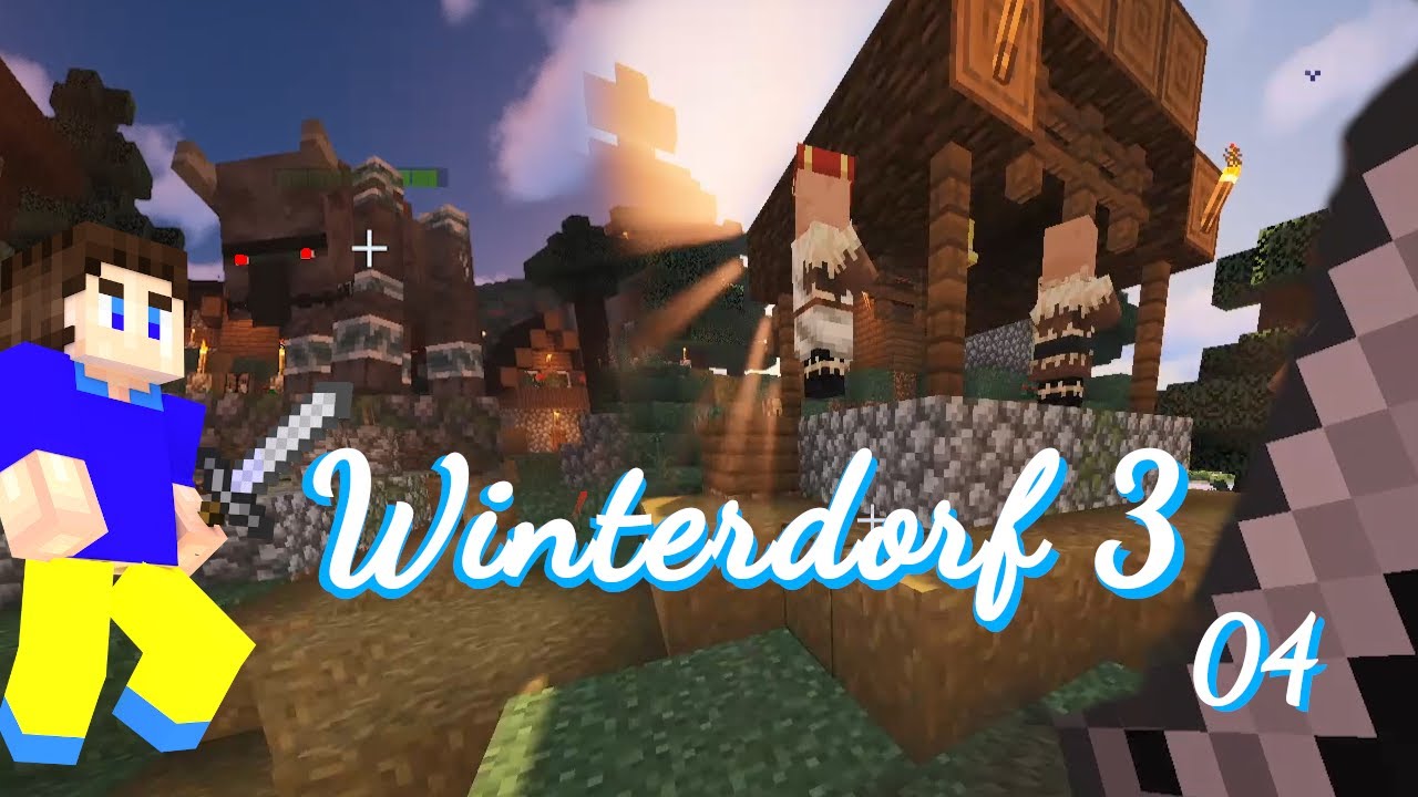 MINECRAFT WINTERDORF 3 - Folge 04 - ENDBOSS FIGHT & ALGE ALGE ALGE ...