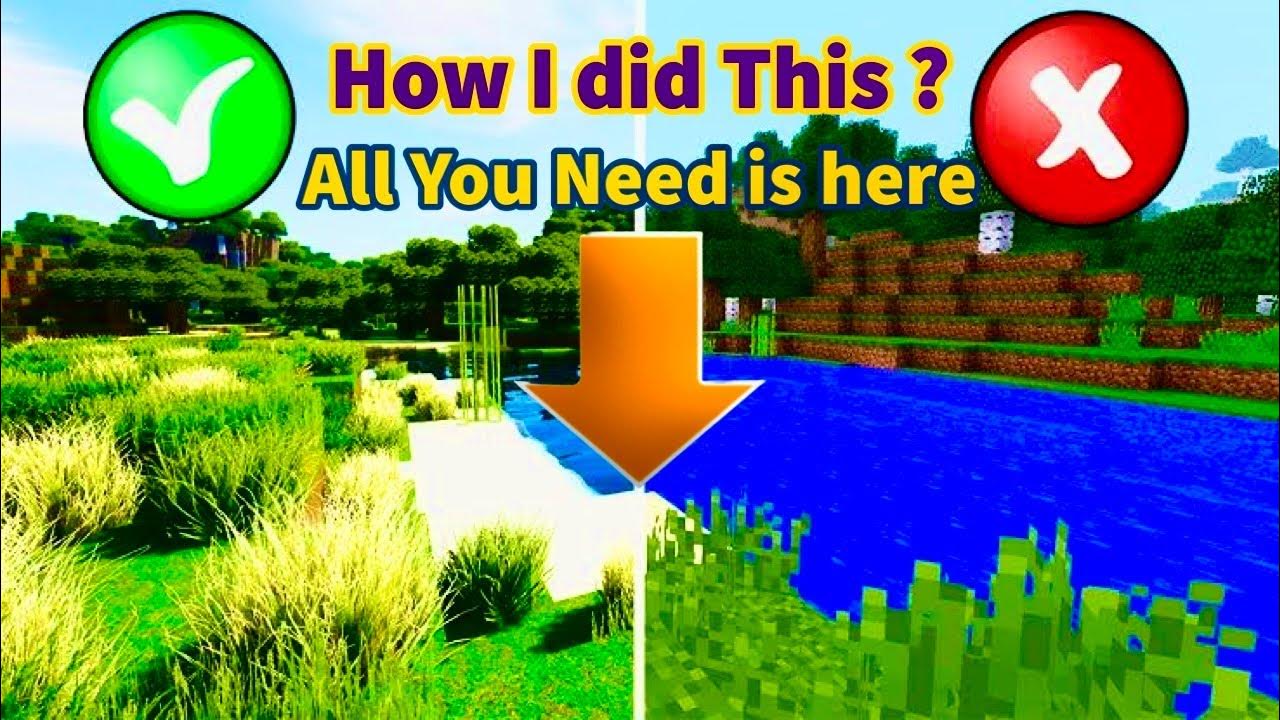 Supercharge Your Minecraft | Shaders Mods | Tutorial - YouTube