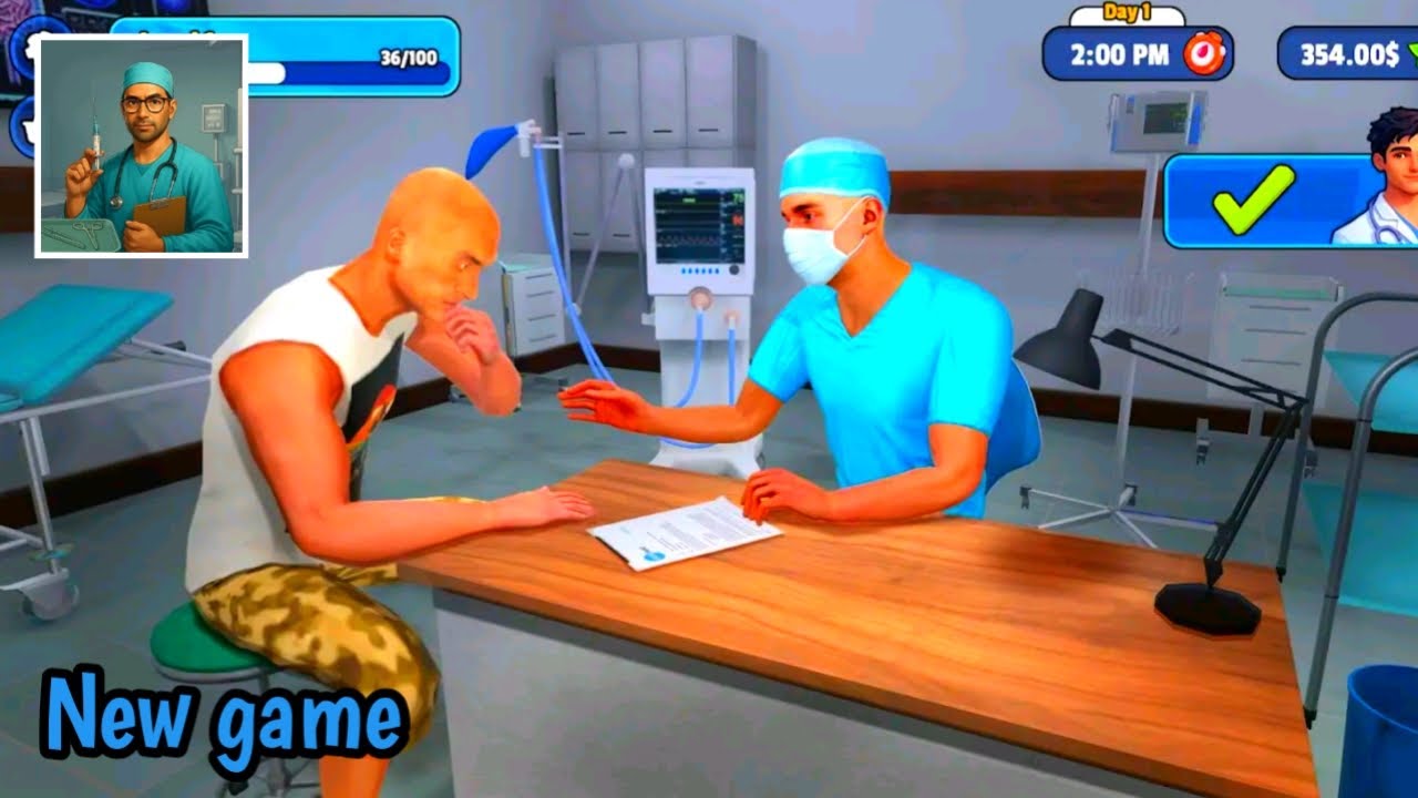 Doctor office simulation gameplay | Pro Gamer - YouTube