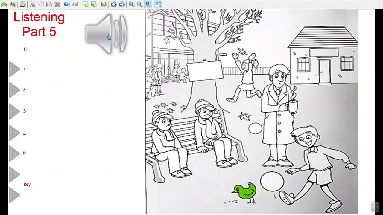 movers 1 2018 test 1 part 5 - YouTube