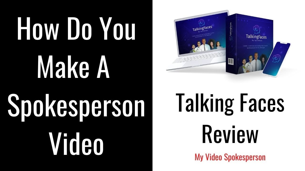 How Do You Make A Spokesperson Video | Talking Faces Review | My Video ...