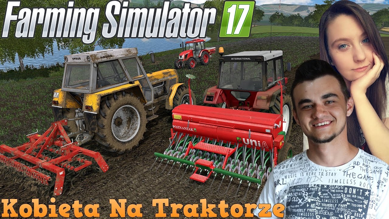 Farming Simulator 17 ☆ Kobieta na Traktorze ☆#3🚜 Wiosenne prace polowe ...