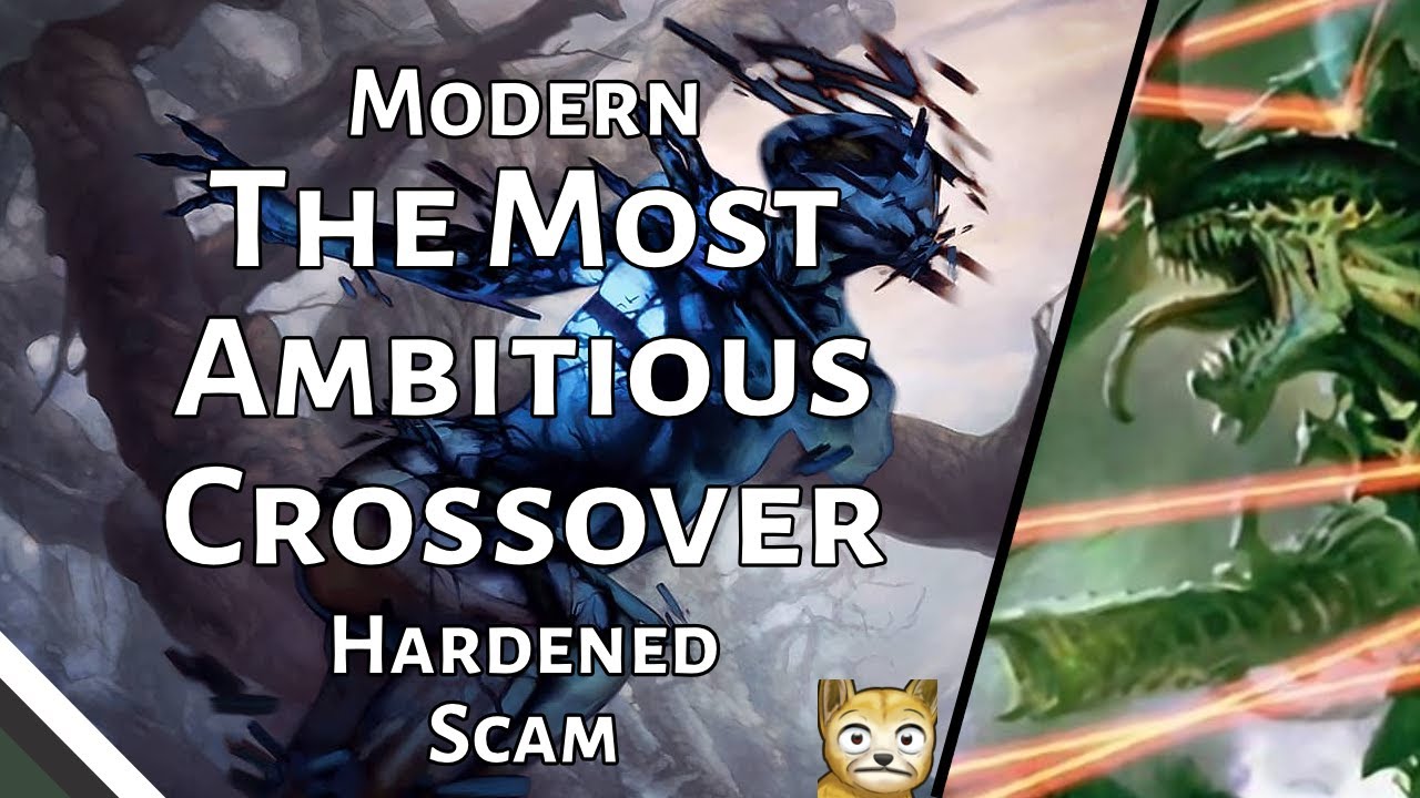 The Most Ambitious Crossover | Hardened Scam | Modern | MTGO - YouTube