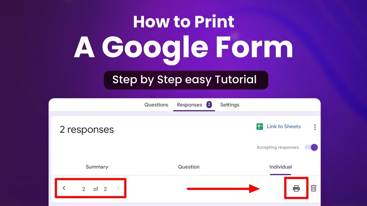How to Print a Google Form 2024 (Quick Solution) - YouTube