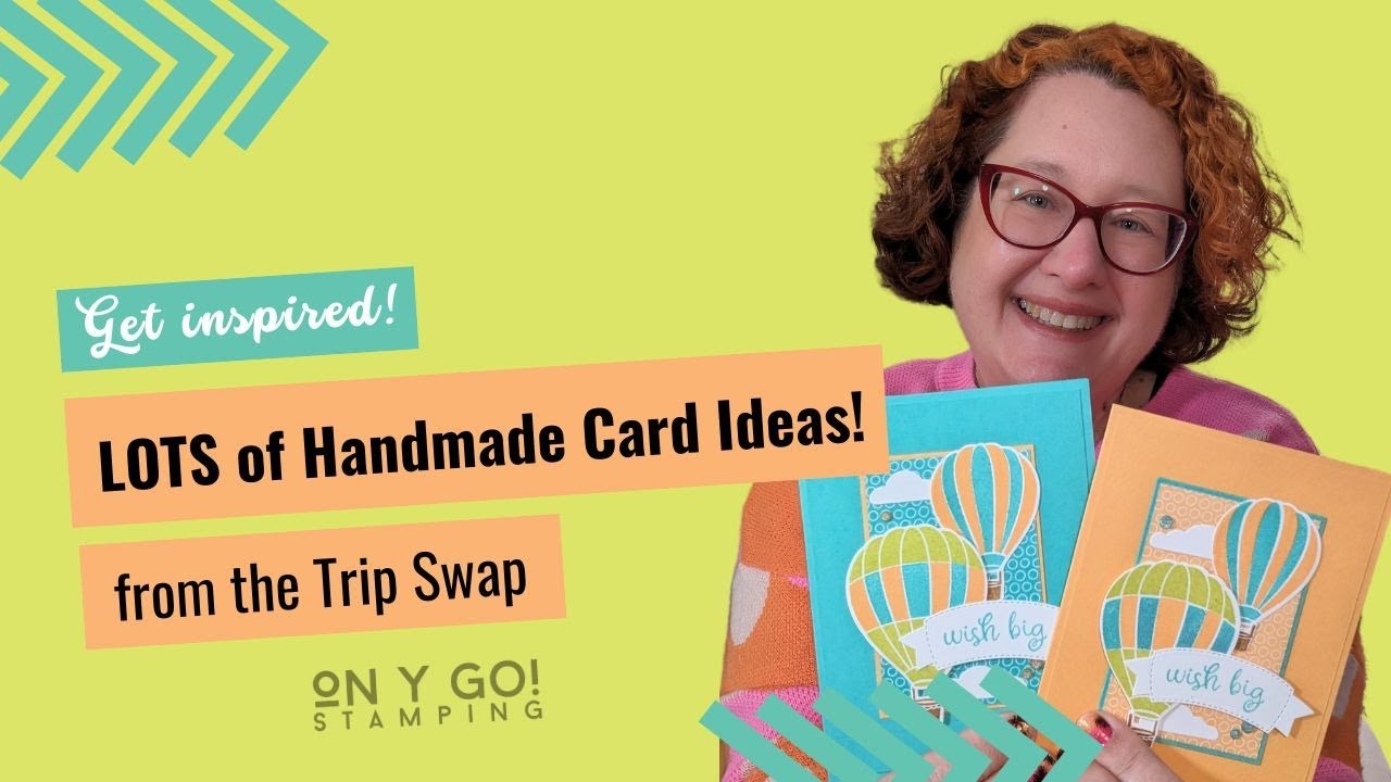 See LOTS of Handmade Card Ideas from the Trip Swap - YouTube