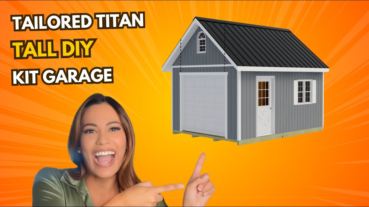 Explore the Awesome Tailored Titan Tall DIY Best Barn Kit! - YouTube