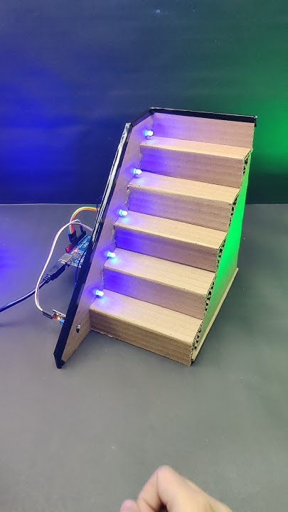 Automatic Staircase Light Use Arduino Uno #arduino #arduinoprojects #eazytronic - YouTube
