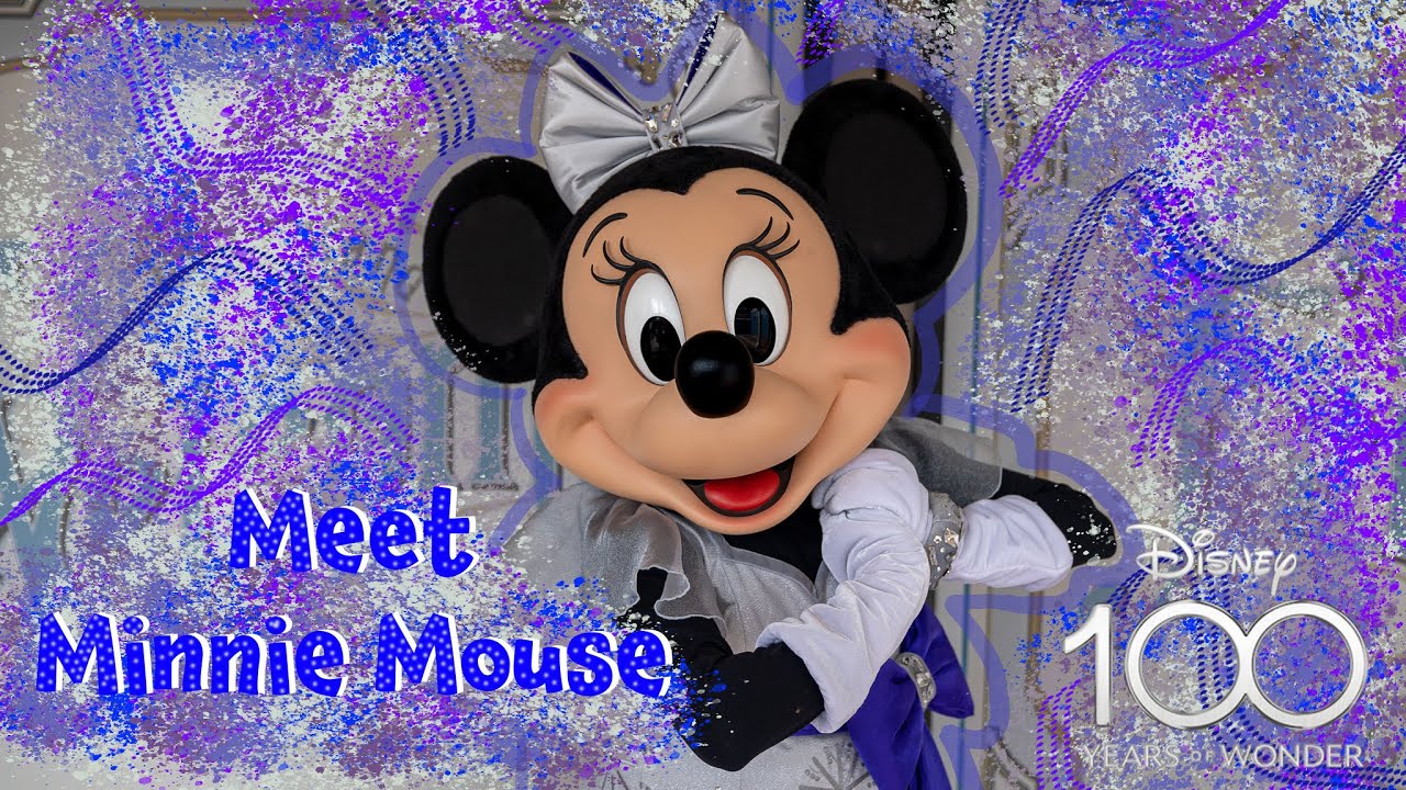 Check out Minnie Mouse in her 100th Anniversary outfit at Disneyland in ...