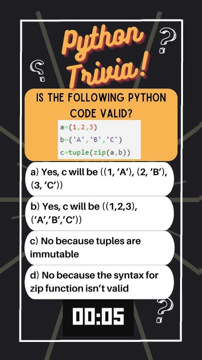 Python Trivia Tuple 20 #coding #python #techcommunity #shorts #trending #viral #datascience ...