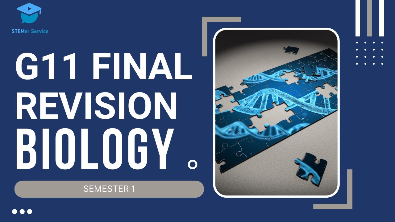 Biology Final Revision | Semester 1 | STEM G11 - YouTube