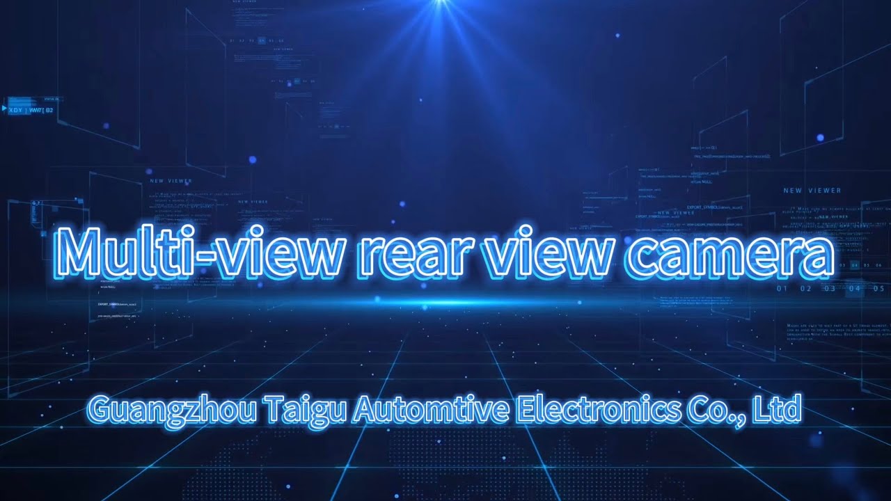 Candid Multi view rear view camera - YouTube