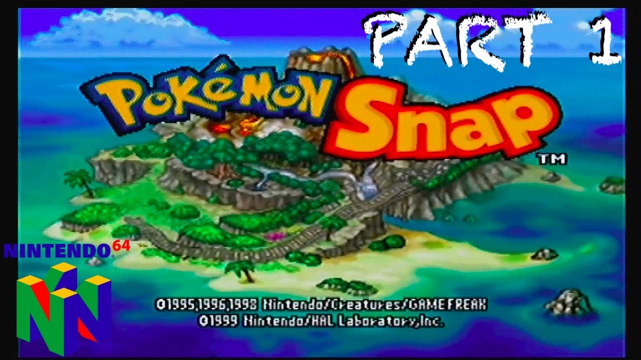 Pokemon Snap | PART 1 - Walkthrough Gameplay | Nintendo 64 - YouTube