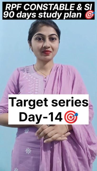 RPF TARGET Day-14🎯| 90 days study plan 📚| RPF Constable and SI #viral #rpf #police #ssc #shorts ...