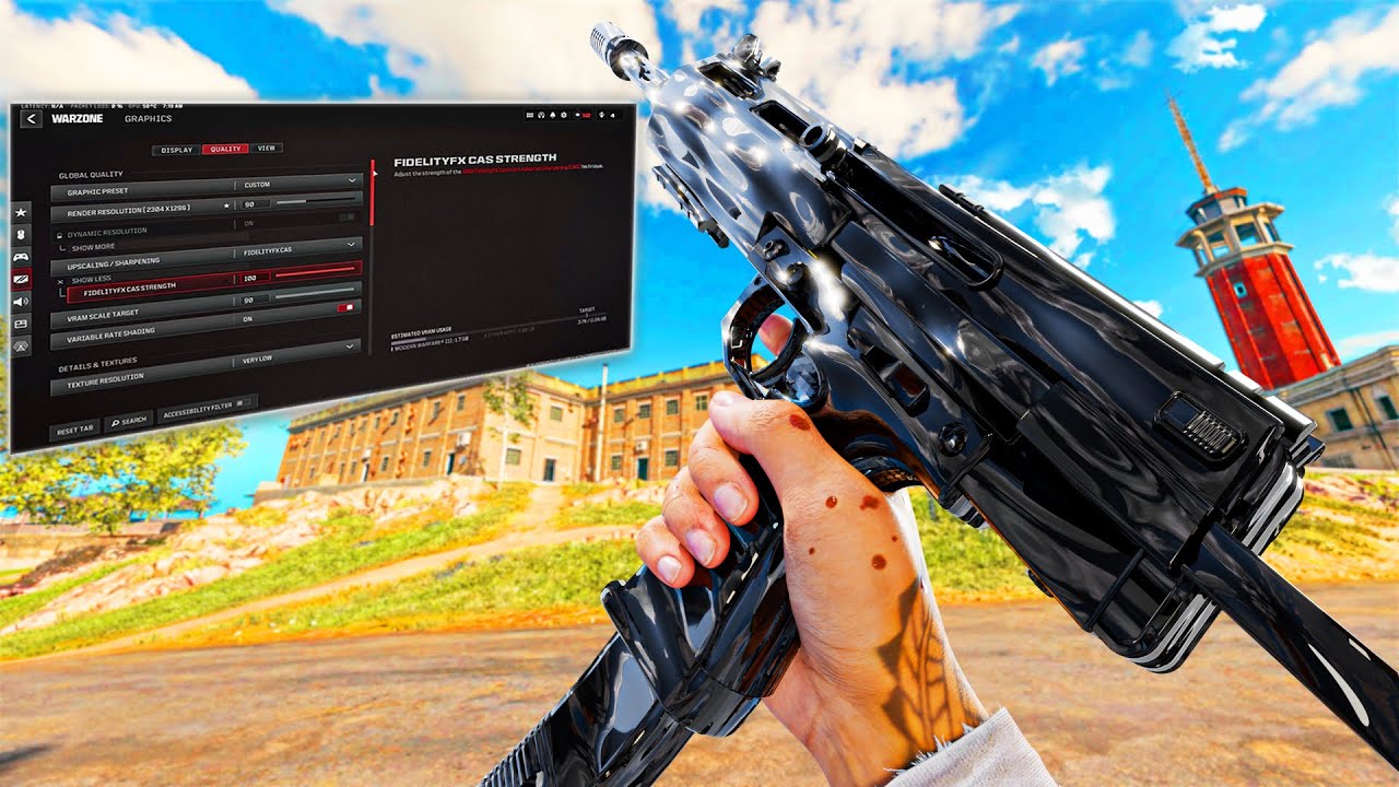 the Best *UPDATED* Graphics Settings for MAX FPS on Warzone 4 🌴 - YouTube