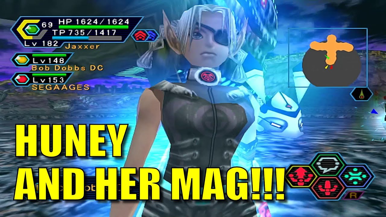 PSO v2 to PSO2! OLD and the NEW!!! - YouTube