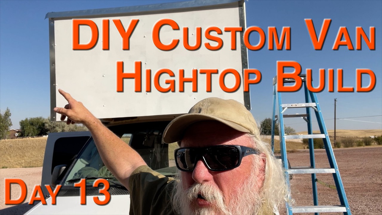 DIY Custom Van Hightop Build Day 13 - Trim and Choosing Colors - YouTube