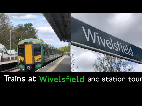 Trains at Wivelsfield and Station Tour (21/04/2024) - YouTube