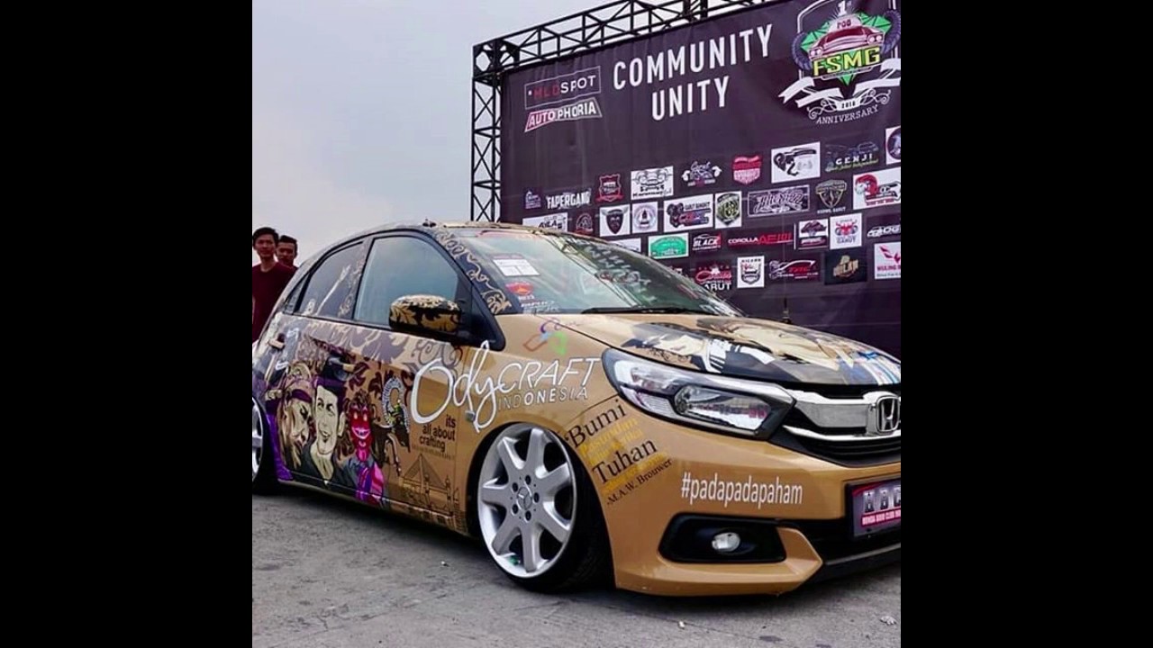 HONDA BRIO MODIFIKASI bersih dan simpel !!! - YouTube