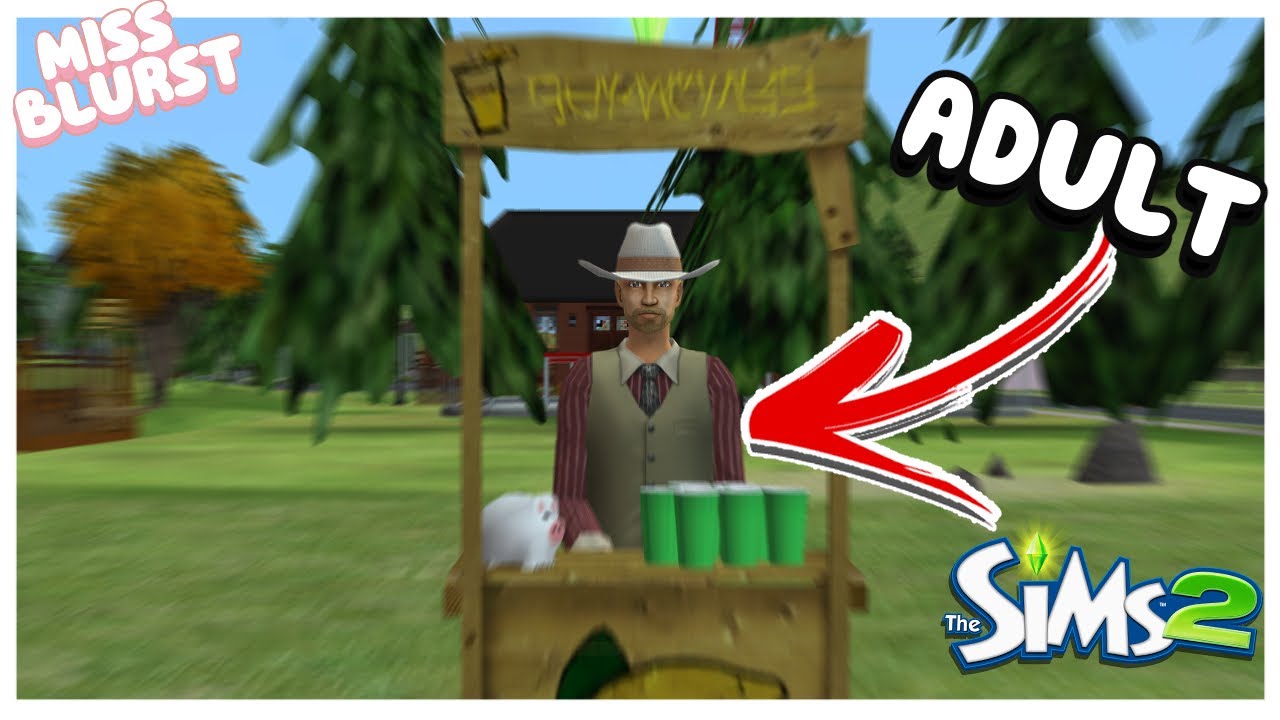 I ran a Lemonade Stand as an ADULT...In the Sims 2! - YouTube