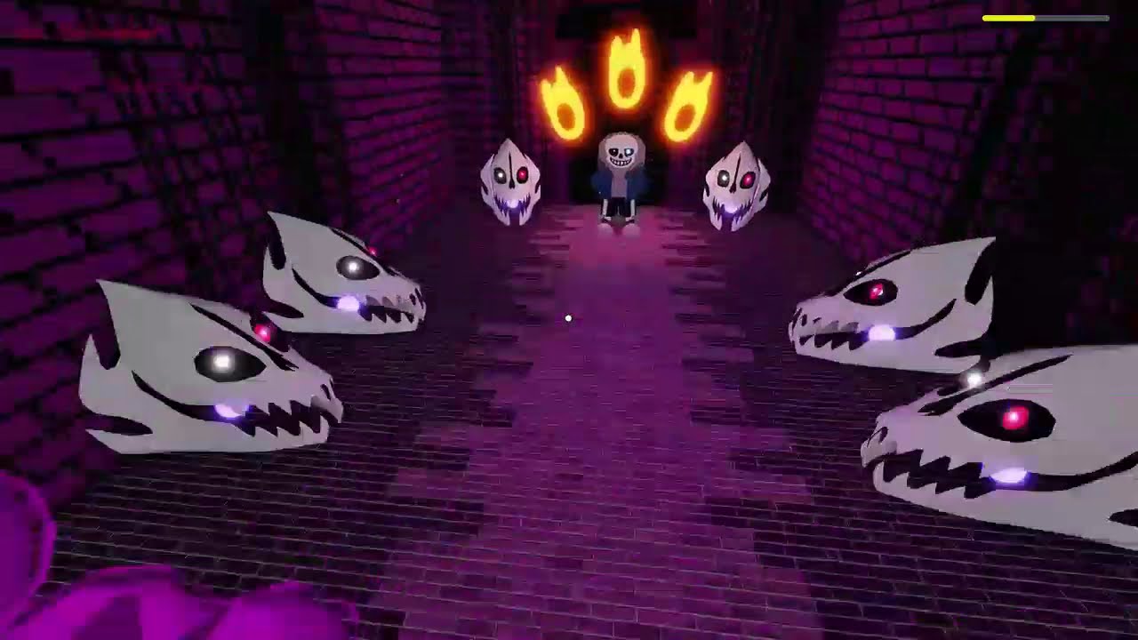 EvolveDust Sans [BETA]: ruins dust sans (roblox) - YouTube