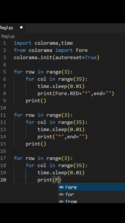 Draw India Flag using python. #python #coding #pythonlearning # ...